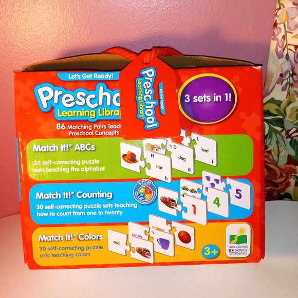 The Learning Journey | Toys | Preschool Learning Journey Fun Puzzle ...